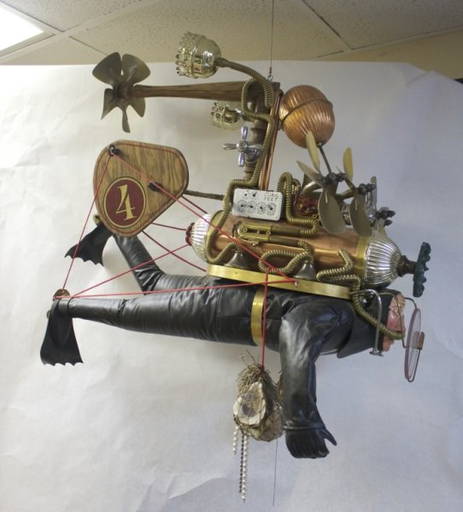 Scuba Diver By Brian Kidwell Whimsical Steam Punk Art