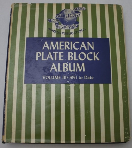 American Plate Block Album (VOL III) 1951-1969