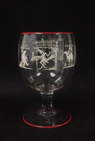 1933 Roosevelt's Repeal of Prohibition Beer Goblet