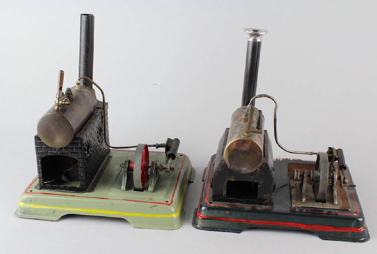 Pair Of Fleischmann/doll German Steam Engines