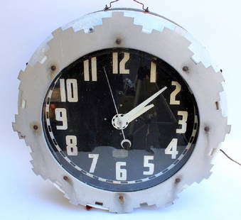 Electric Neon Clock