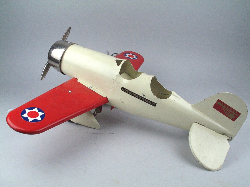 Steelcraft Sirius Lockheed Pressed Steel Airplane