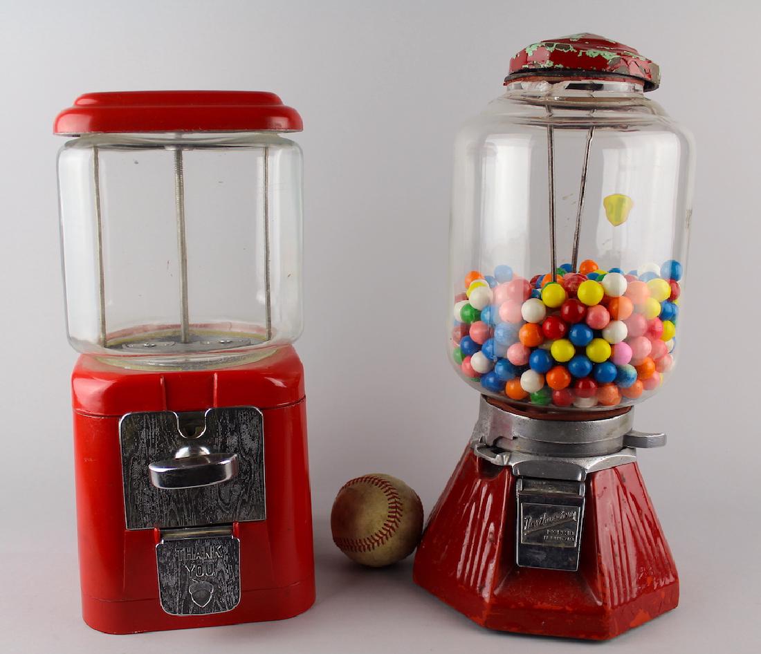 Northwestern Penny Gumball Machine & Acorn