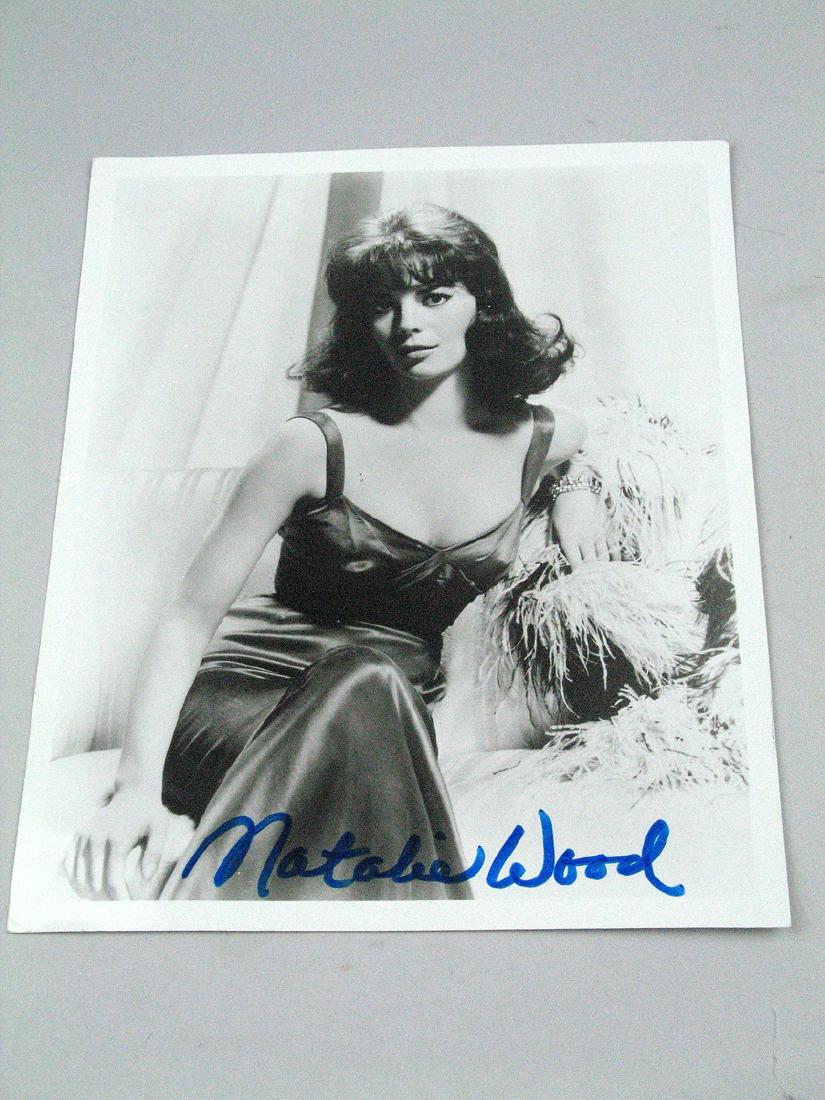 Natalie Wood Autographed Photo