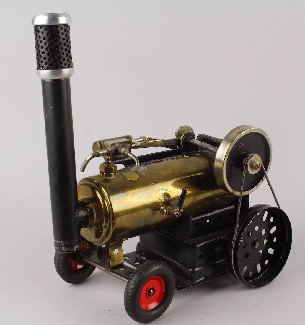 Marklin Brass Live Steam Traction Engine