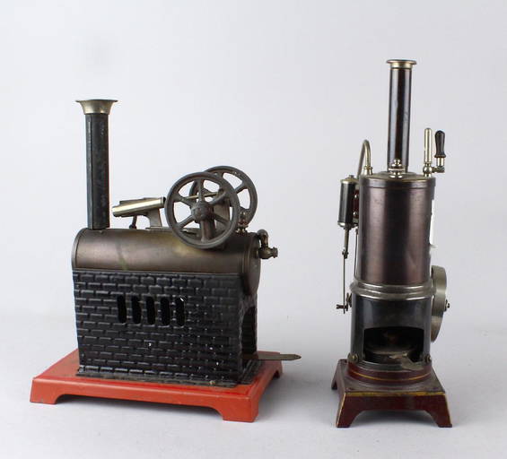 Pair Of Bing Steam Engines