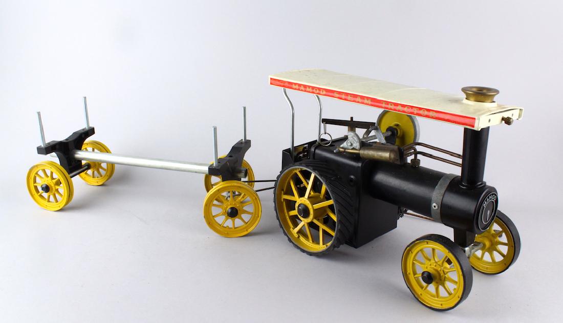 Vintage Mamod Steam Tractor & Trailer