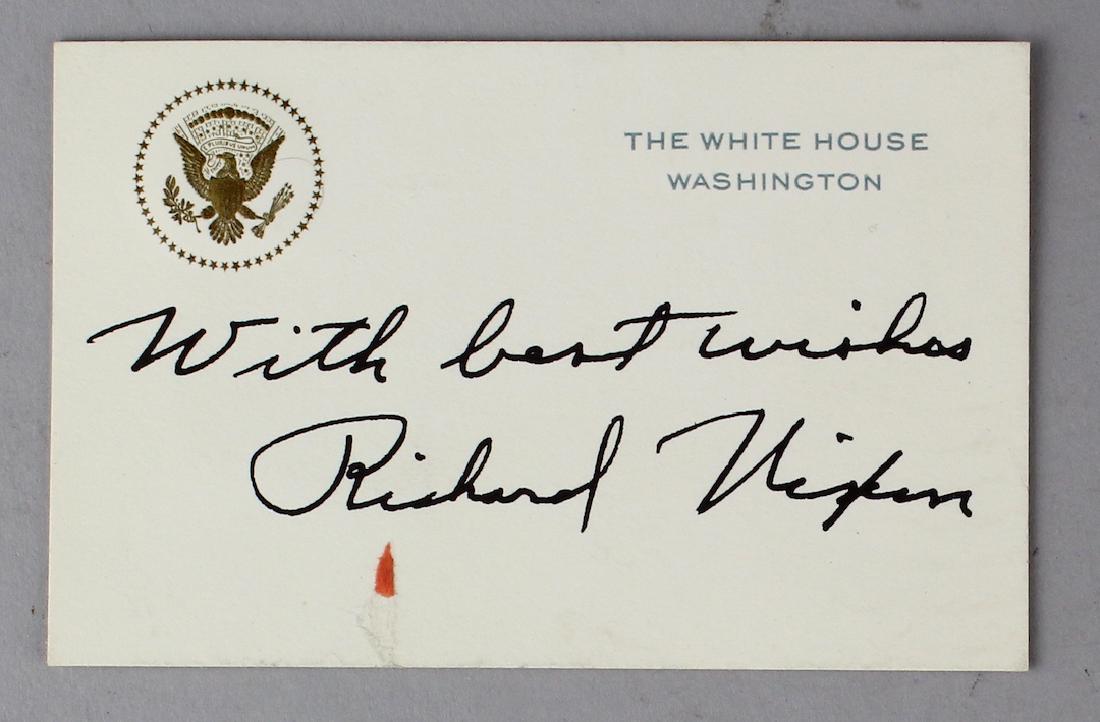Richard Nixon President Signature