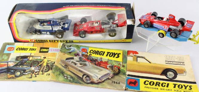 Collectible Truck Set Disney And Mobil Race Car Carrier