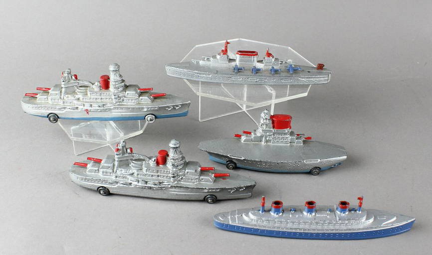 Slush & Diecast Battleship & Aircraft Carrier Ships