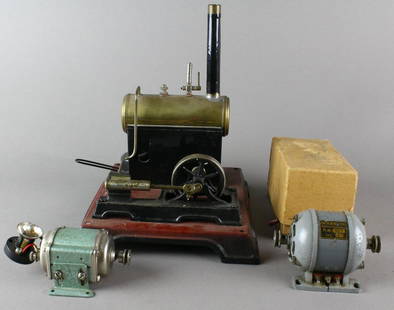Marklin Horizontal Boiler Steam Engine.