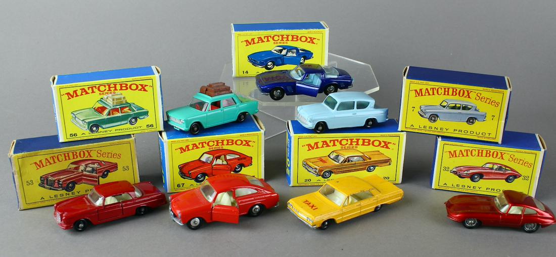 Matchbox Cars In Box