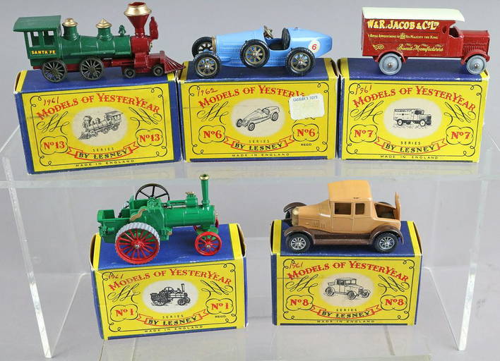 Matchbox Yesteryear Cars In Box