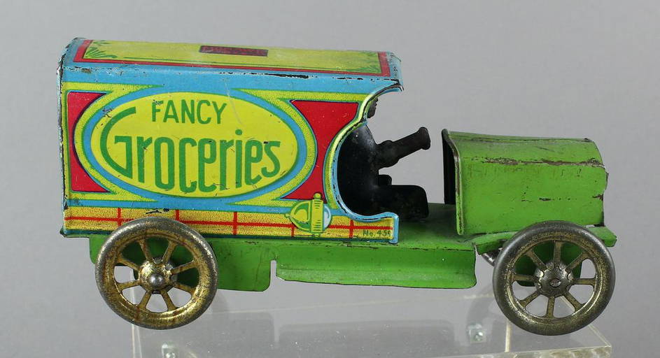 Mohawk Tin Fancy Groceries Delivery Truck