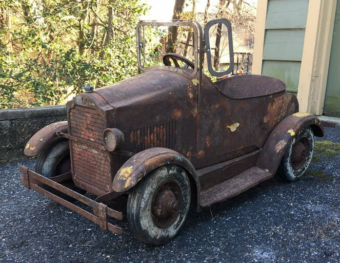 1928 Steelcraft Packard Pedal Car Rare