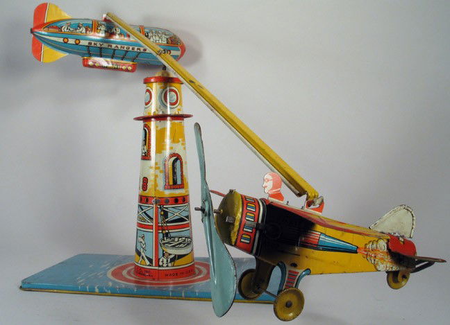 89: UNIQUE ART: Sky Rangers Zeppelin & Airplane Wind Up - Mar 05, 2011 ...