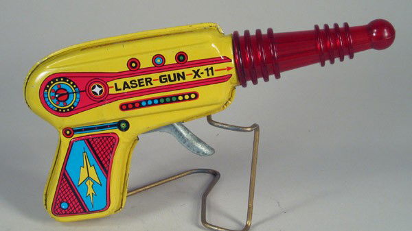 234: SHUDO (JAPAN) Laser Gun X-11 Sparking Space Gun