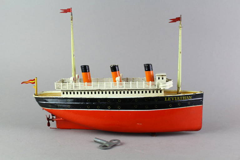 1930a Bing Leviathan Ocean Liner Ship