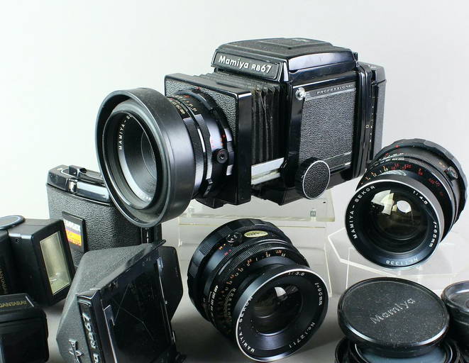 Mamiya Rb67 Professional Camera Outfit & Lenses