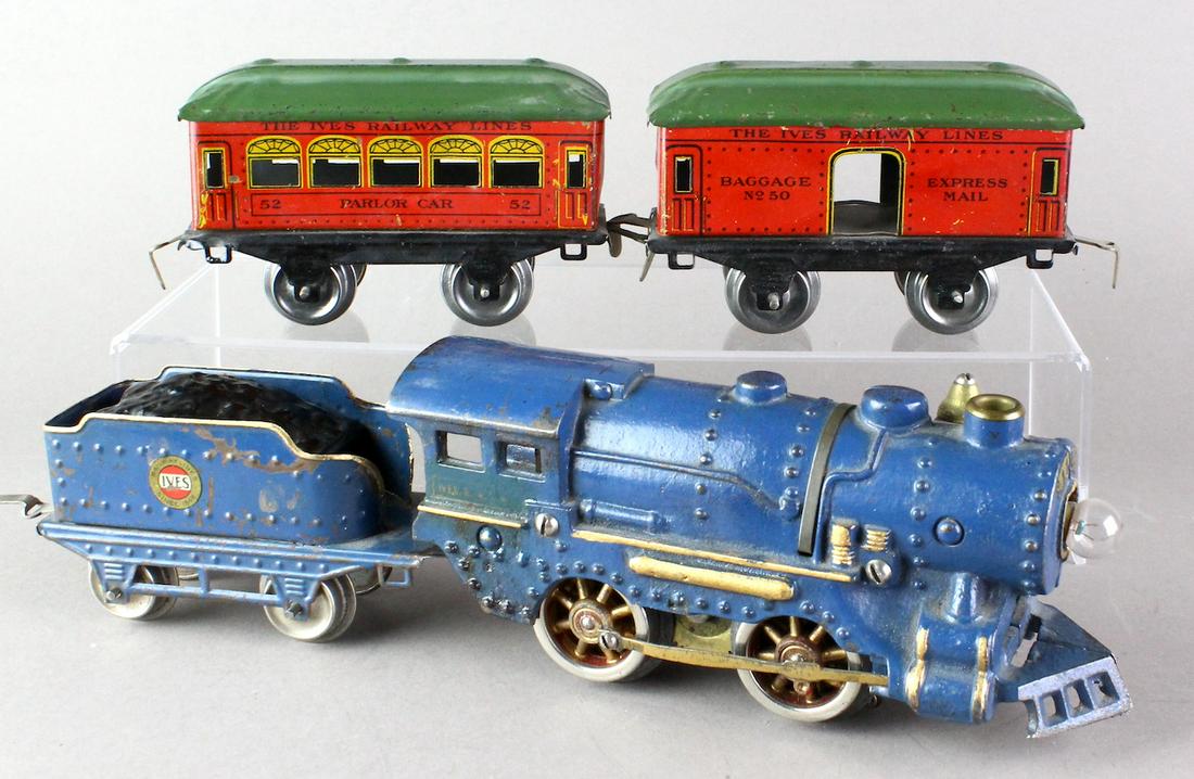 Ives Locomotive 1125 & Cars Auction