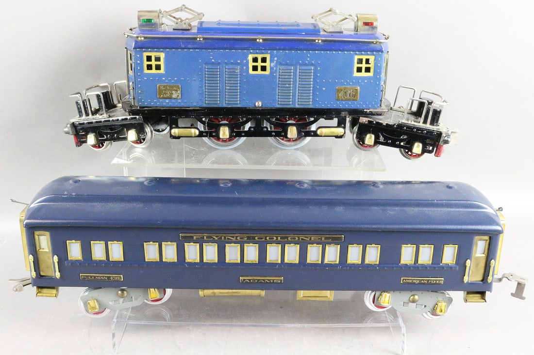 American Flyer Presidents Special 4687 Locomotive & Flying Colonel Cars ...