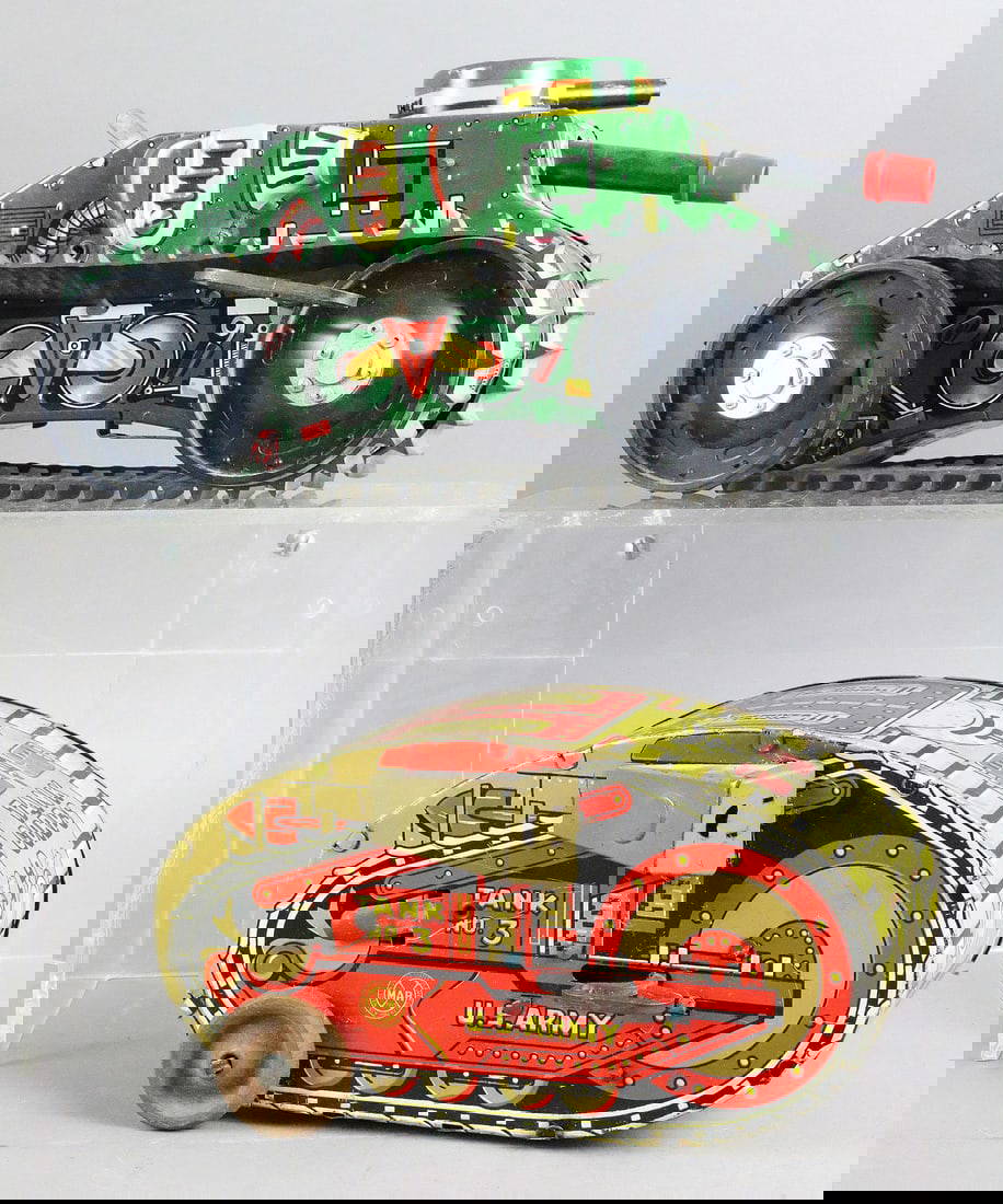 Marx Tin Tank Lot Auction