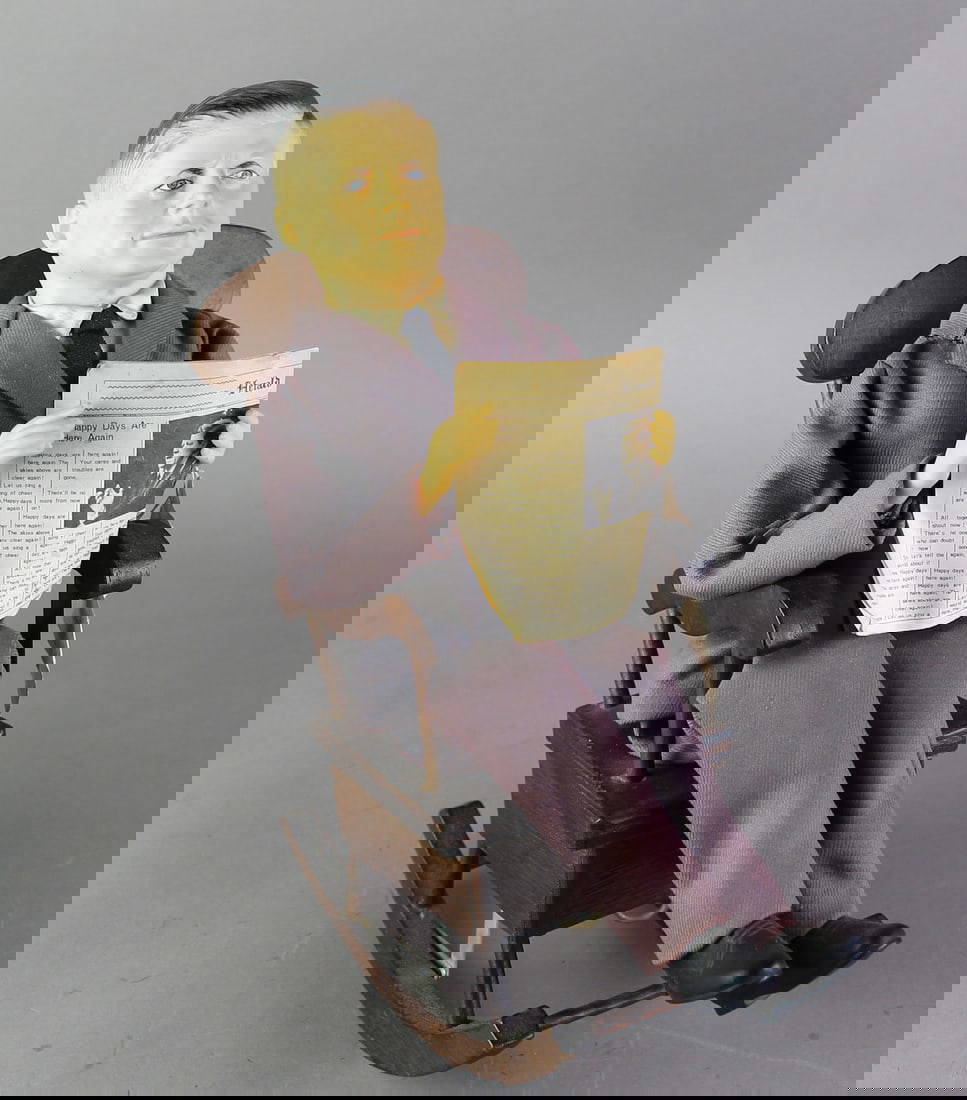 1960 Jfk Kennedy In Rocking Chair Kamar Toy Auction