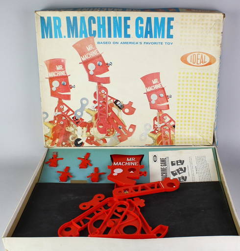 Mr Machine Robot Game With Robots In Box