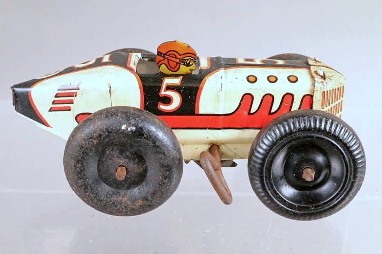 Marx #5 Tin Wind Up Racer
