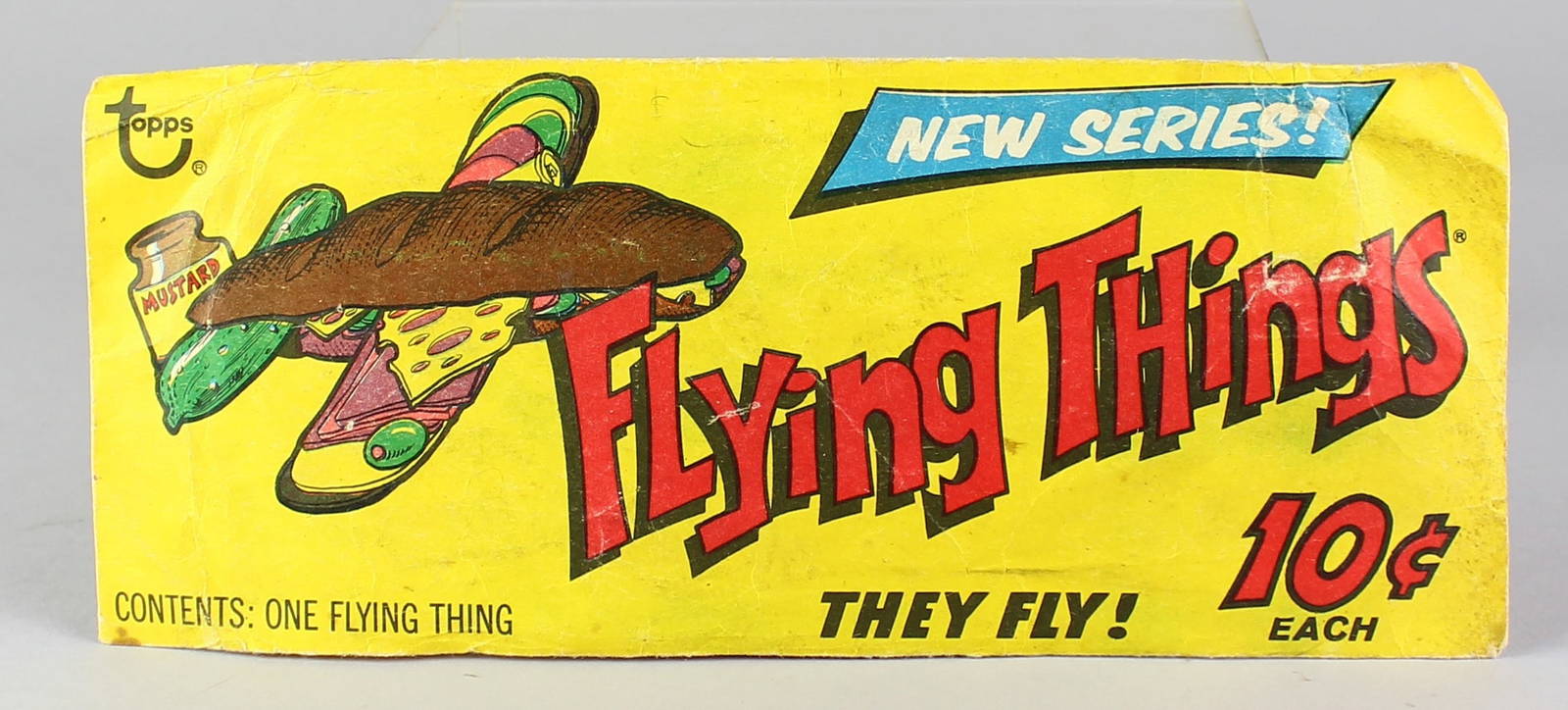 1960s Topps Flying Things Mint In Packet Airplane Auction