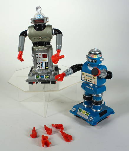 1960s Zeroids Zintar And Zerak Robots
