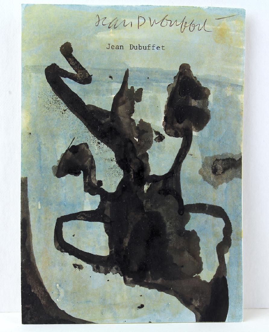 Jean Dubuffet Original Art Signed