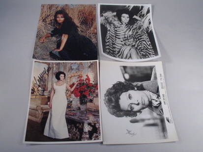 Sophia Loren Autograph Display