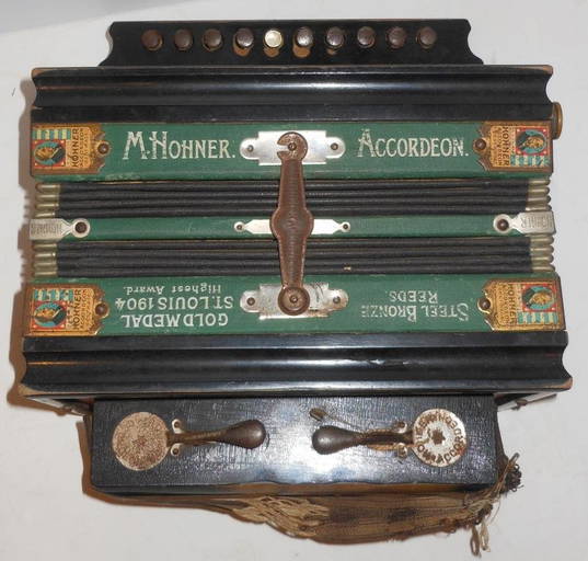 Vintage M. Hohner Accordion