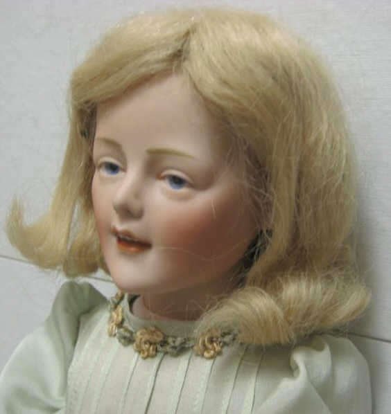 442: 18" RARE FRITZ BIERSCHENK PORTRAIT DOLL, #616