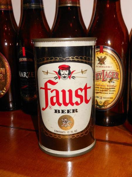 RARE FAUST BEER CAN