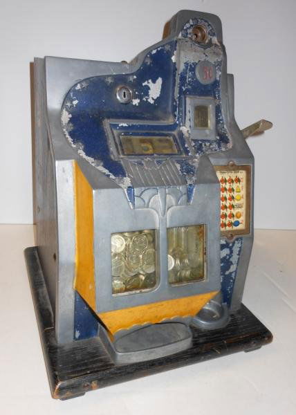VINTAGE MILLS COUNTER TOP NICKEL SLOT MACHINE - Oct 19, 2012 | Ivey ...