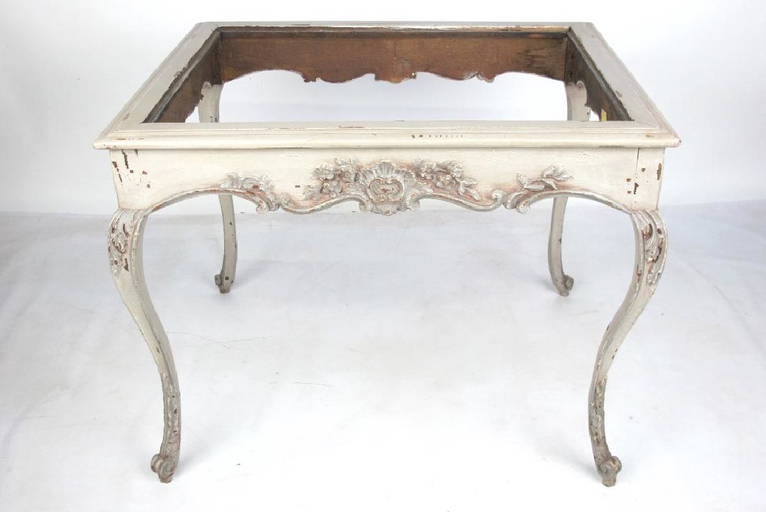 19th C. French Painted Table Base