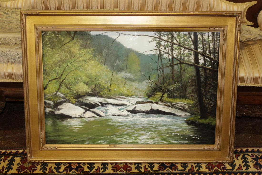 Jack Whitaker (b. 1954) Oil on Canvas