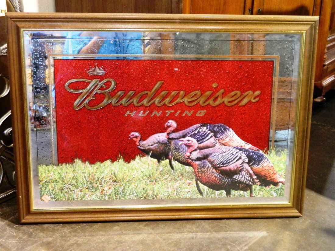 BUDWEISER TURKEY HUNTING MIRROR: