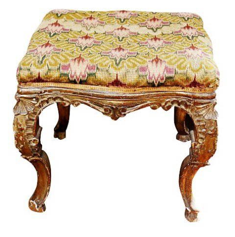 Italian Rococo Style Stool