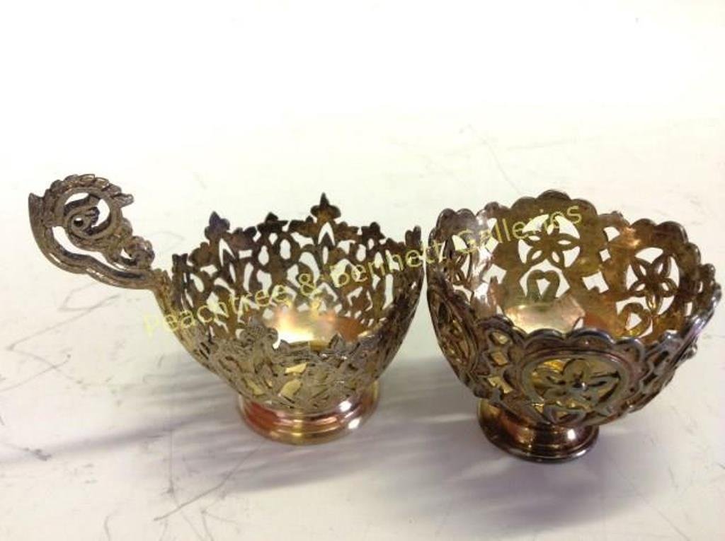 Pair Ottoman Empire Zarf Coffee Cups - Jul 12, 2014 | Peachtree ...
