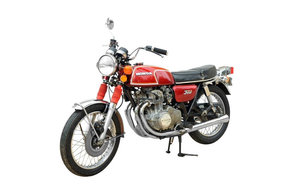1973 Honda 350cc Four Cylinder Motorcycle