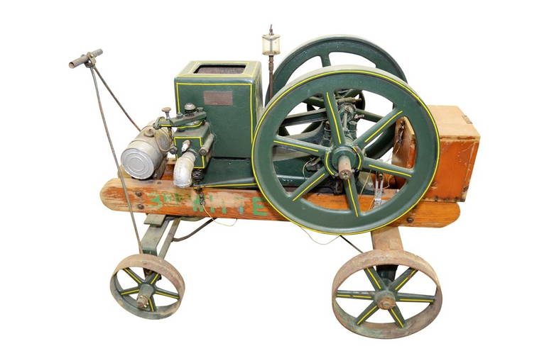 Vintage Witte 3 Hp Hit Miss Stationary Engine