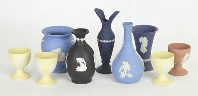 Wedgwood Blue Jasperware Easter Egg