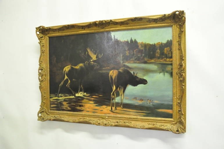 Carl Rungius (attr.) (1869 1959) Oil On Canvas