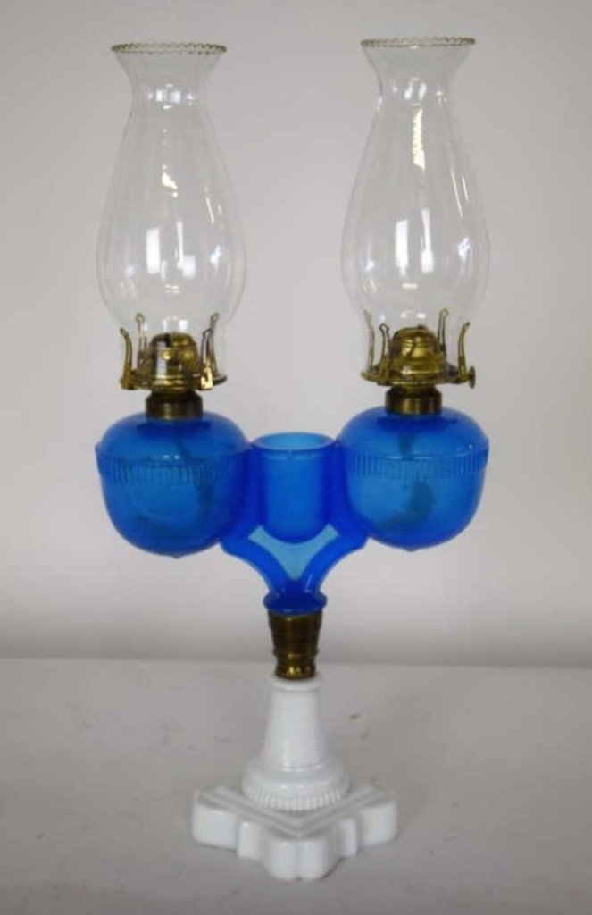 Rare Ripley & Co. Marriage Oil Lamp
