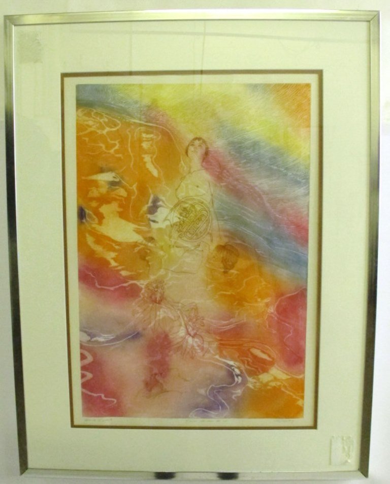 David Silverberg (1936 ) Artist's Proof Lithograph