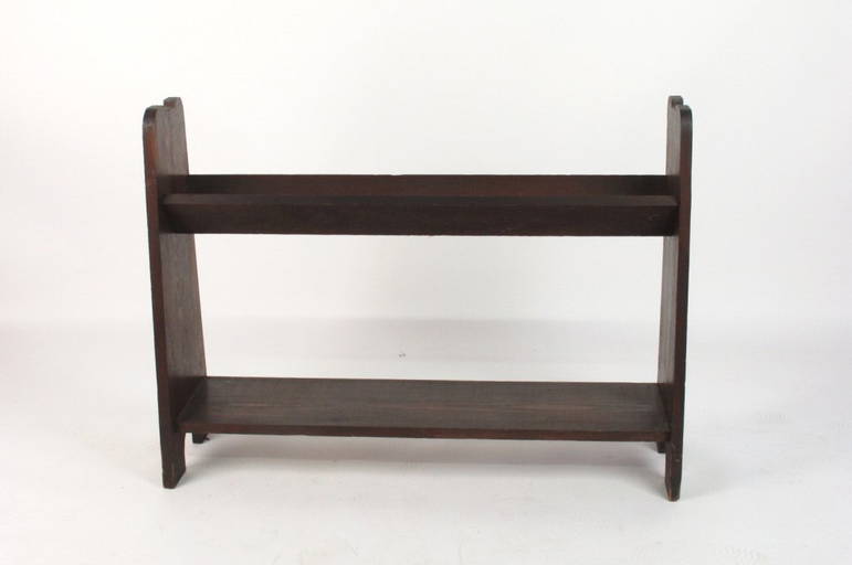 Mission Oak Style Book Stand