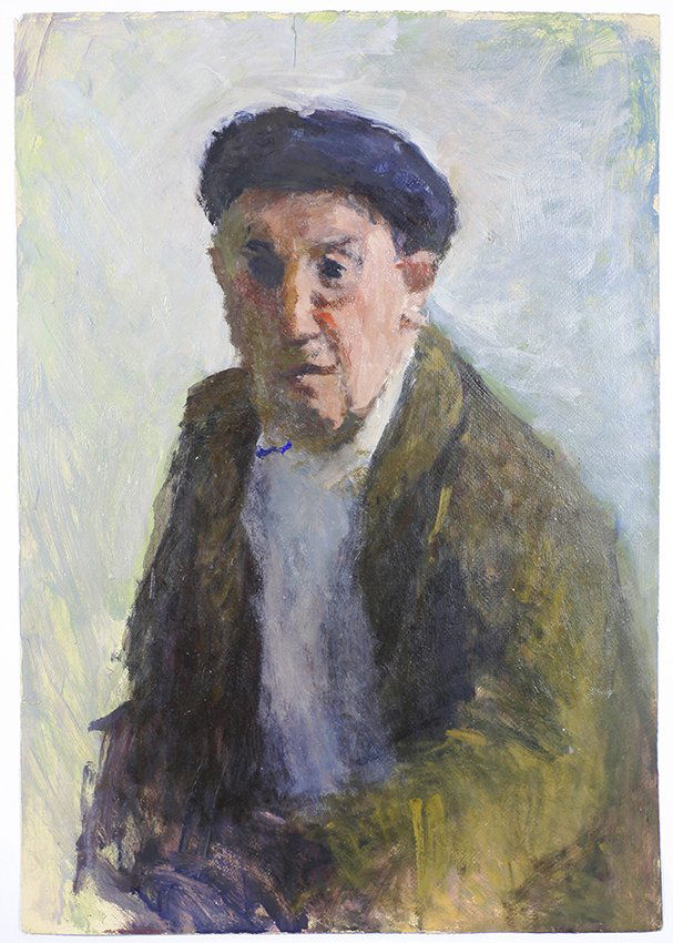 Leon Abramowicz, self portrait - Nov 10, 2013 | Jahn Gallery in Vienna